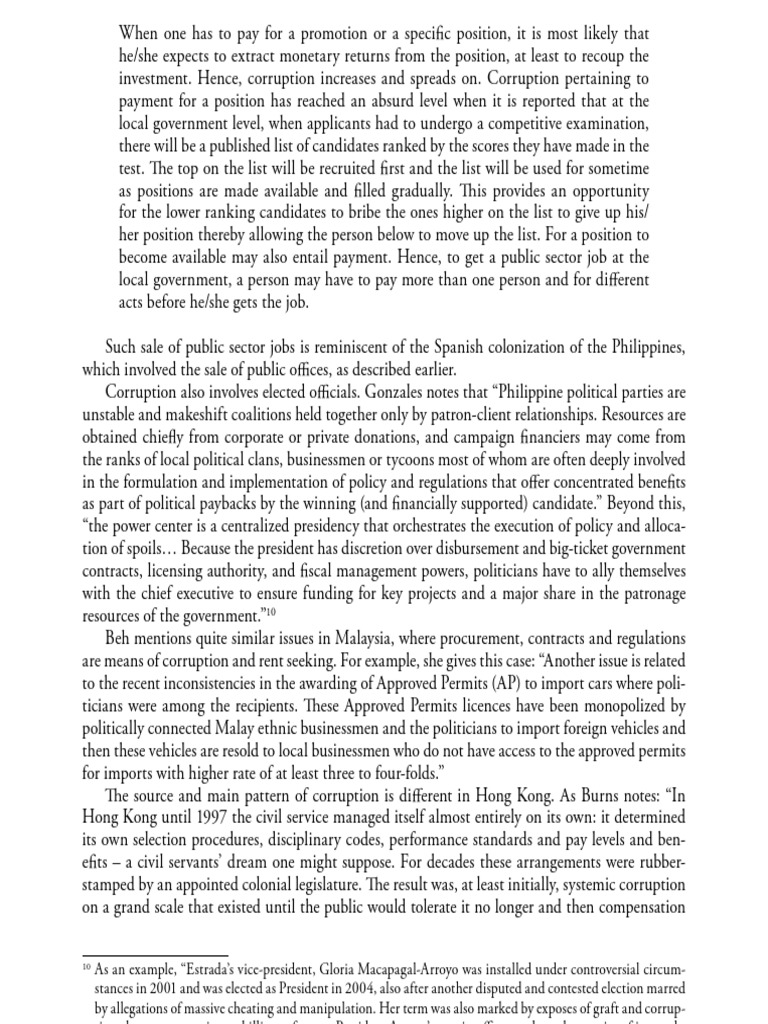 Publics Administration Notes - 1 | PDF | Political Corruption | Corruption