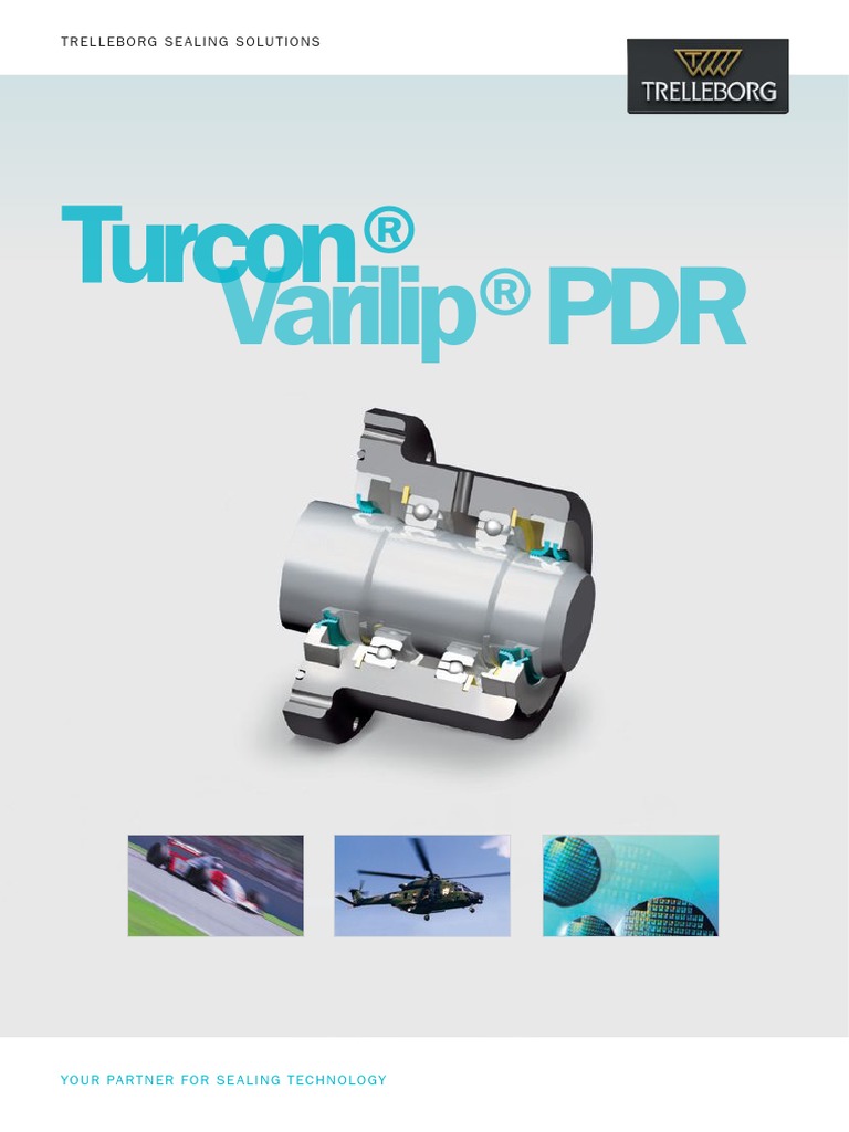 Turcon Varilip PDR GB en | PDF | Lubricant | Wear
