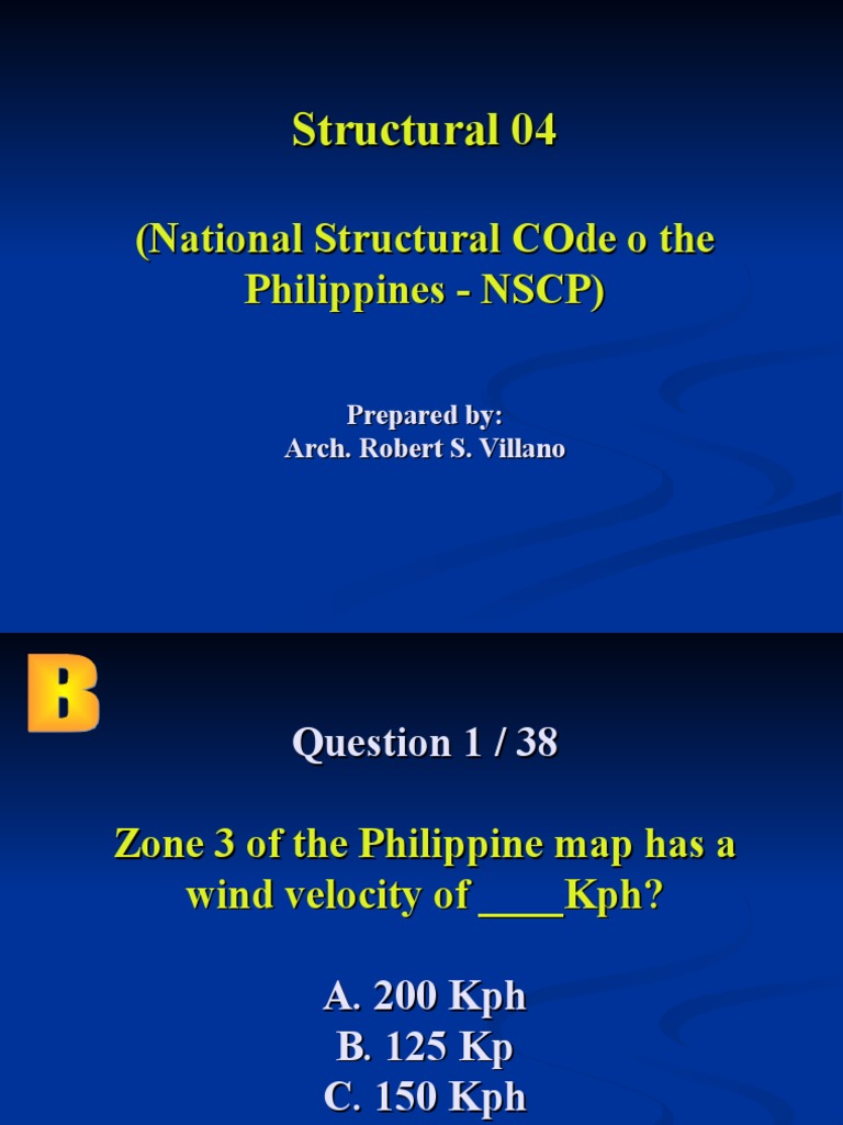NSCP Structural Code exam | PDF | Beam (Structure) | Materials