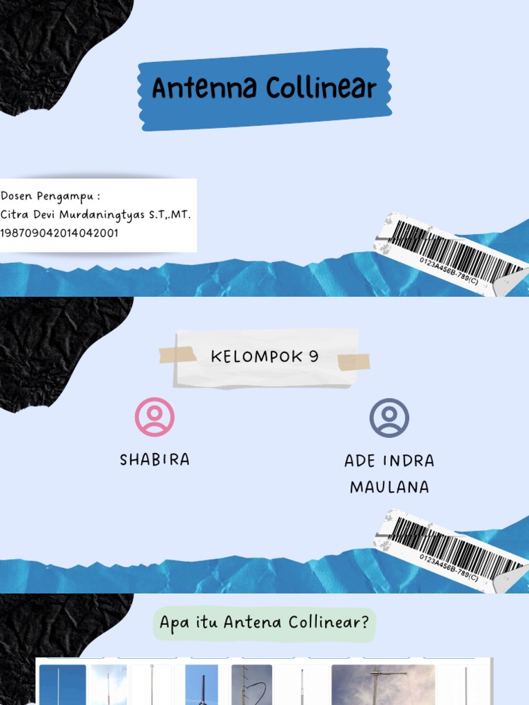Panduan Lengkap Antena Collinear | PDF | Sains & Matematika | Komputer