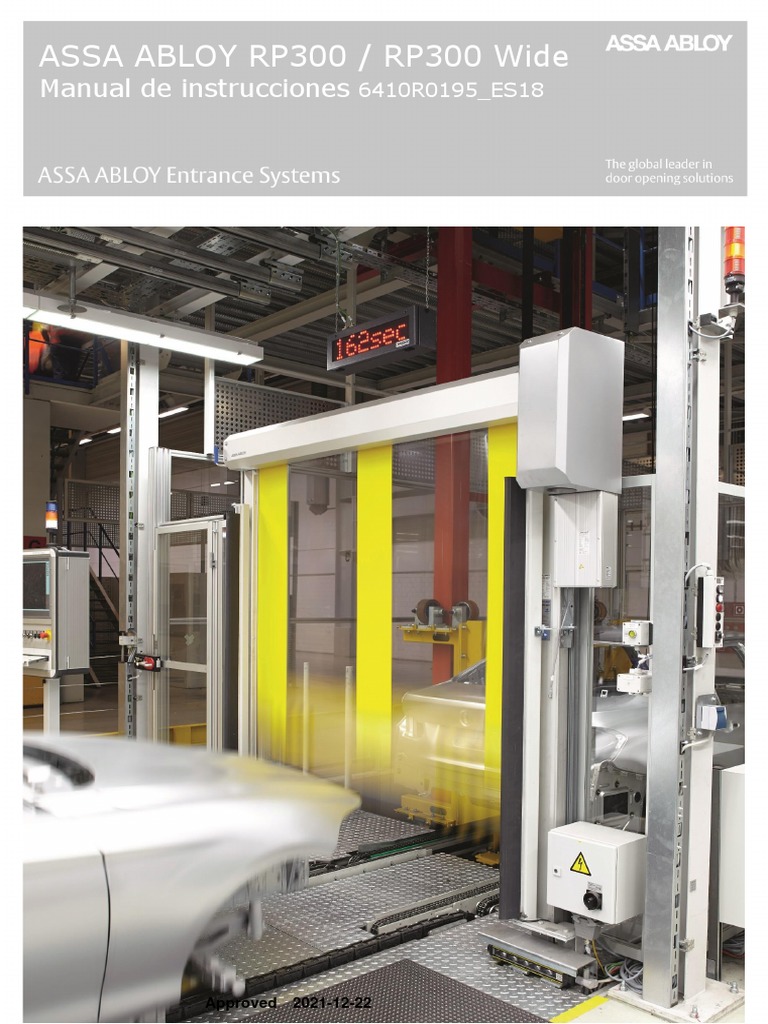 Betriebsanleitung RP300 & RP300wide Spanisch | PDF | Tornillo ...