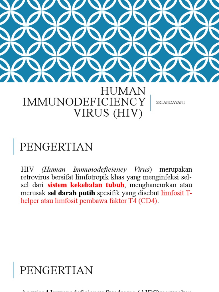 Human Immunodeficiency Virus (HIV) | PDF