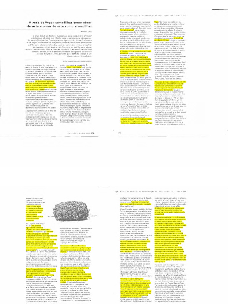 Ficha CPPR Imprimir | PDF | Antropologia | Estética