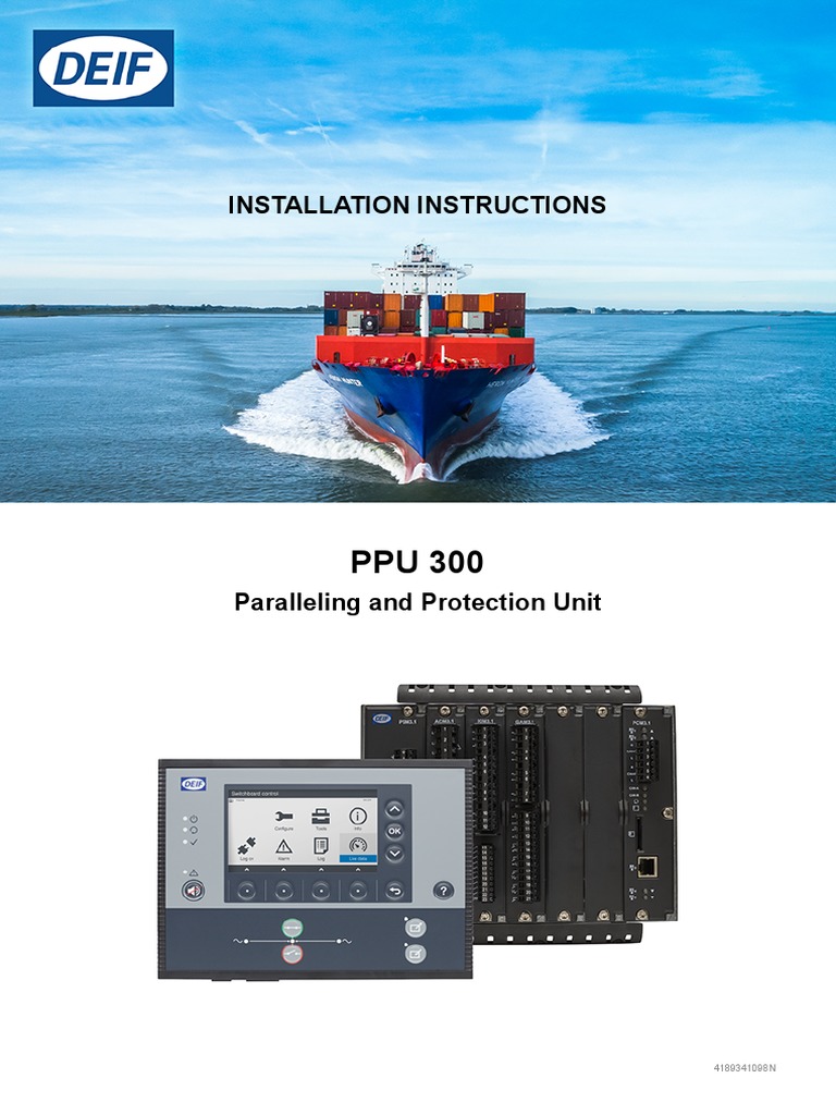 Ppu 300 Installation Instructions 4189341098 Uk | PDF