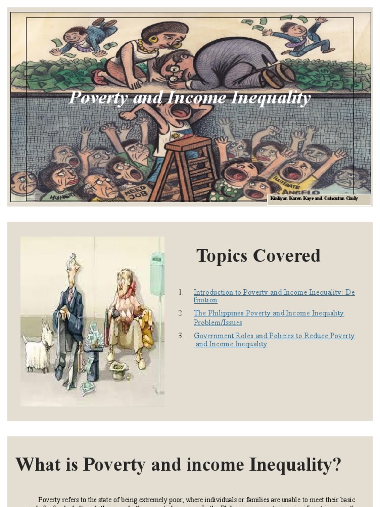 Addressing Poverty and Inequality in the Philippines | PDF | Poverty ...