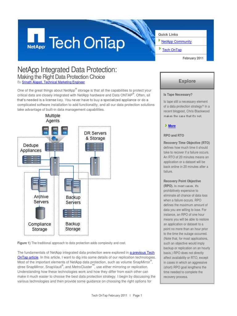 PDF Feature Integrated Data Protection0211 | Download Free PDF | Backup | Replication (Computing)