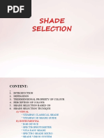 Shade Conversion Chart 2012 | PDF
