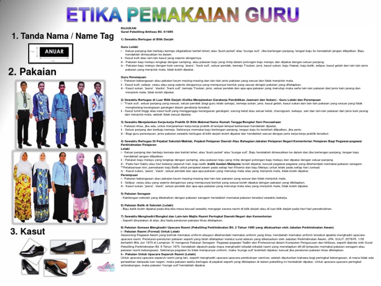 Etika Pemakaian Guru | PDF
