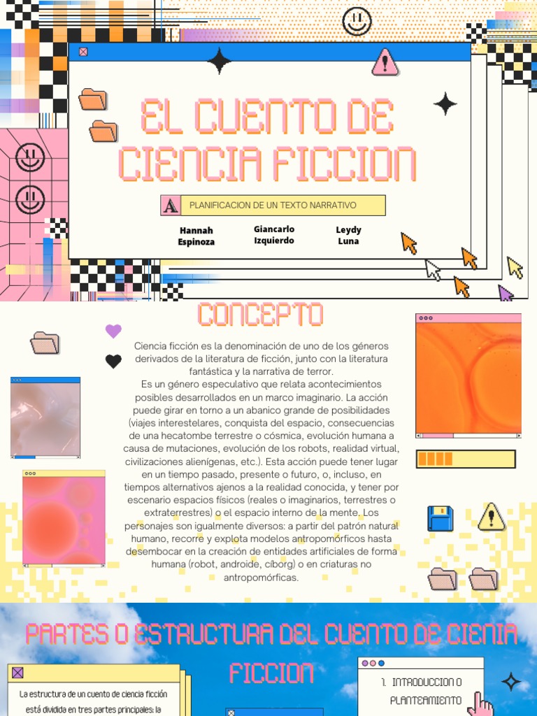 Estructura y características del cuento de ciencia ficción | PDF ...