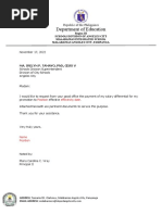 Resignation Letter Deped | PDF