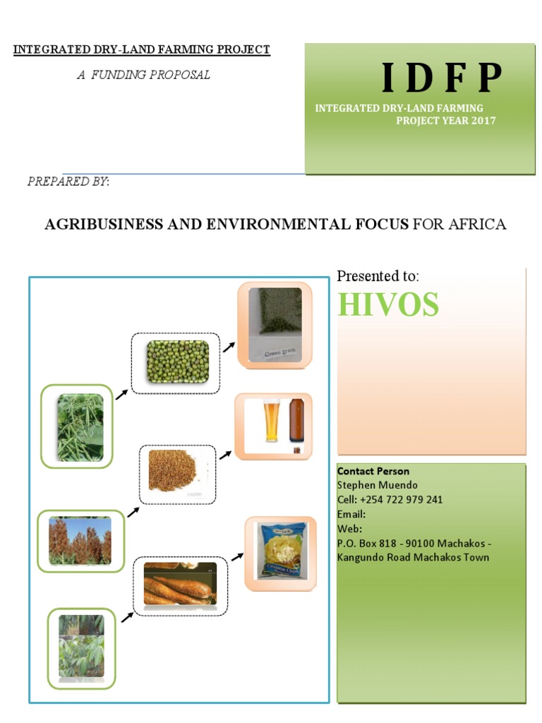 Integrated Dry-Land Farming Proposal | PDF | Agriculture | Surface Runoff