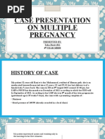 Partograph - Case Scenario | PDF | Childbirth | Public Health