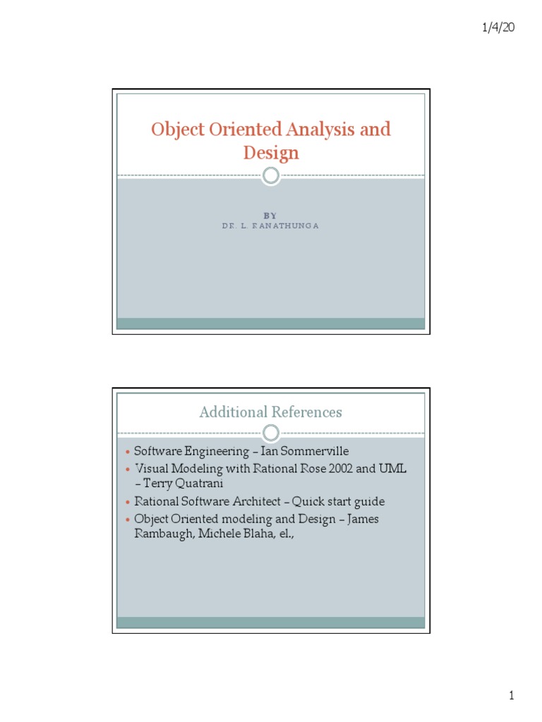 ASE - 5-2 Object Oriented Analysis and Design PDF | Download Free PDF ... ASE - 5-2 Object Oriented Analysis and Design PDF | Download Free PDF ...
