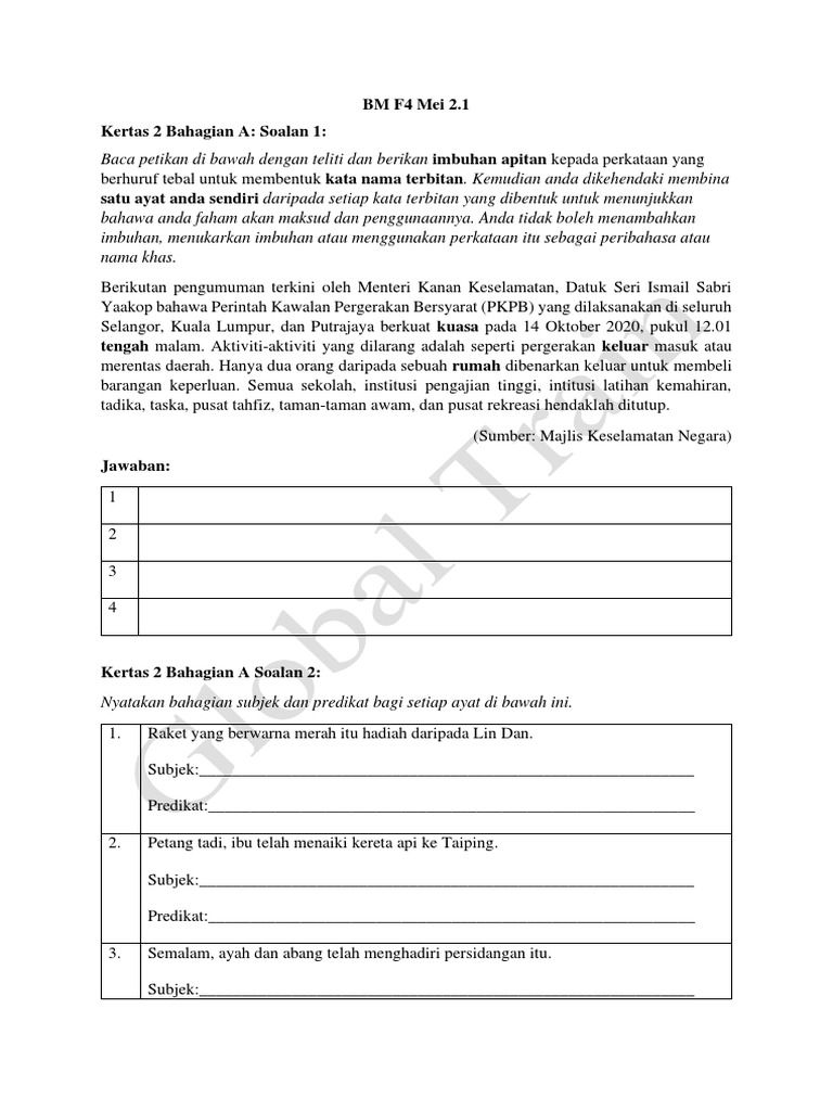 BM F4 Mei 2.1 | PDF