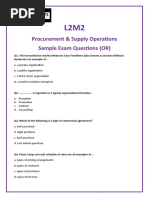 CIPS Level 2 - Certificate in Procurement and Supply Operations Module ...