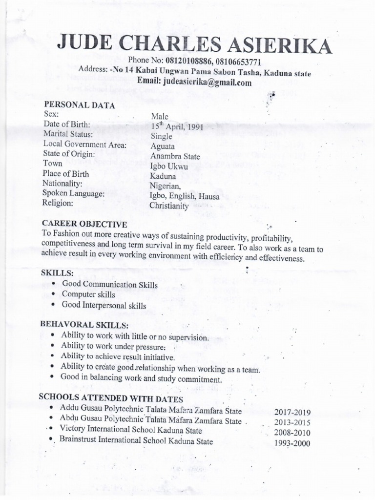 Jude Charles PDF | PDF