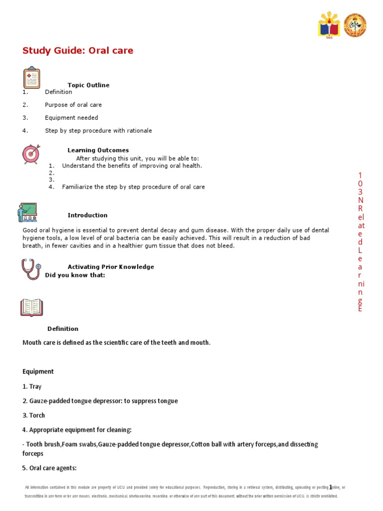 Oral Care | PDF | Oral Hygiene | Toothbrush