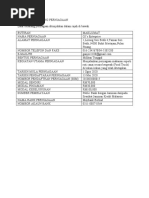 DT Pengurus Operasi | PDF