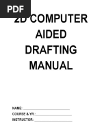 AutoCAD Course Syllabus | PDF | Autodesk | 3 D Computer Graphics