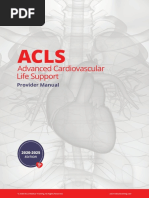Acls Cheat Sheet PDF | PDF | Cardiopulmonary Resuscitation | Cardiac Arrest
