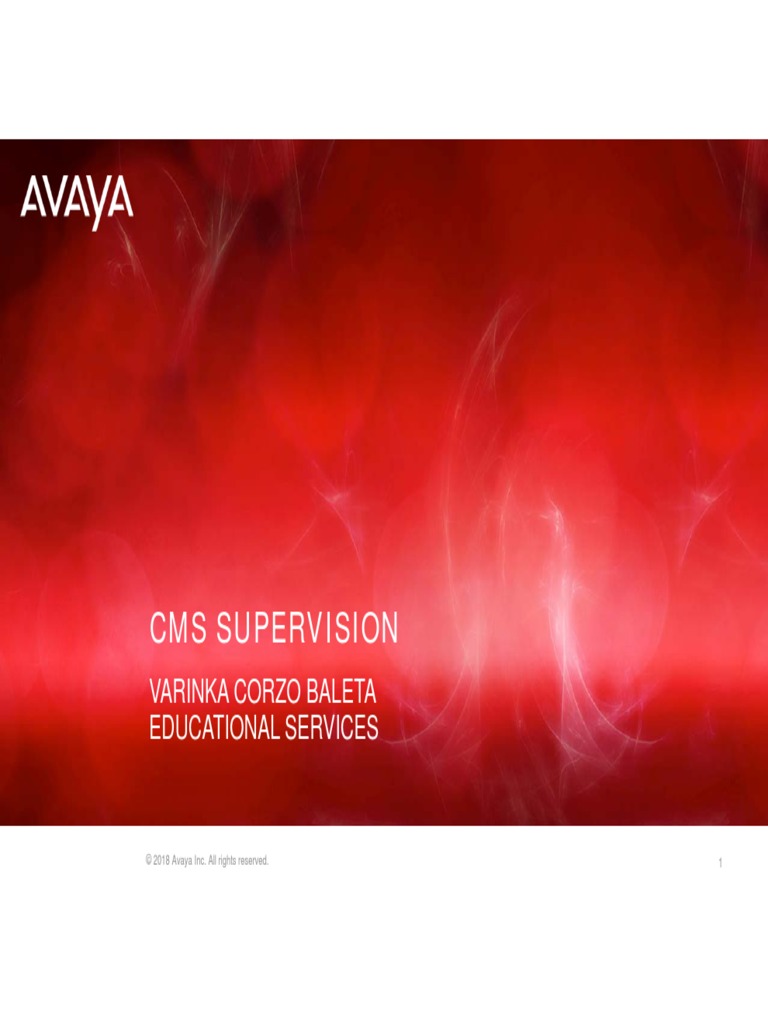 CMSSupervision 01 2018 PDF | PDF | Ventana (informática) | Lenguaje de ...