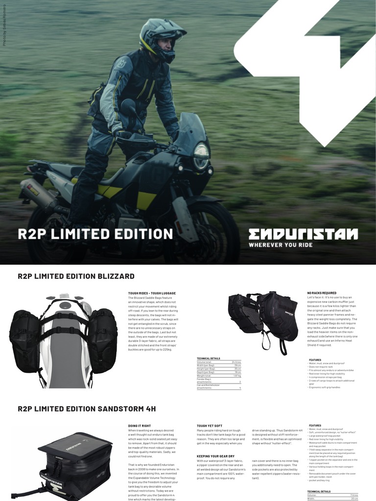 R2P Limited Edition Facsheet | PDF | Manufactured Goods