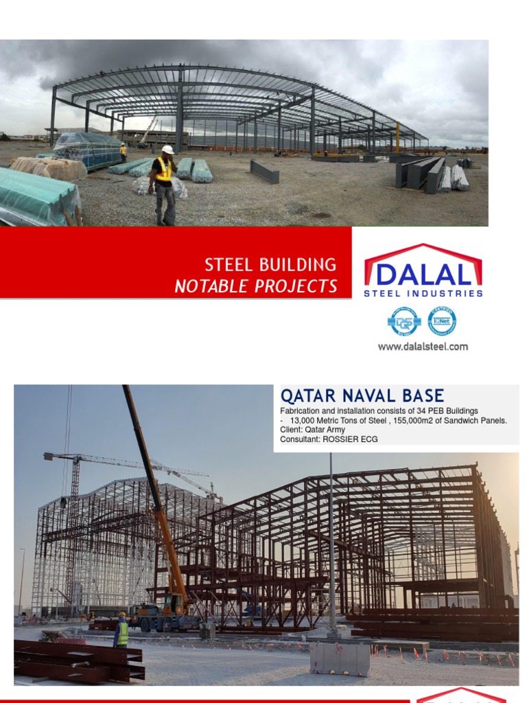 Dalal Steel Buildings - Notable Projects | PDF
