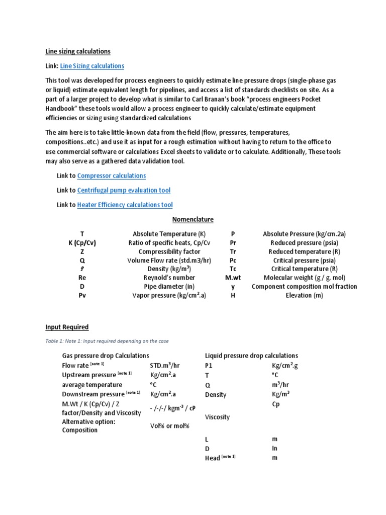Pressure Drop Calculations | PDF | Fluid Dynamics | Reynolds Number