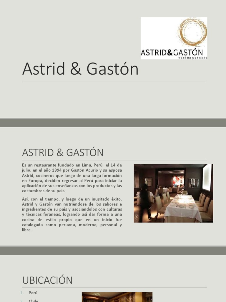 Astrid & Gastón | PDF