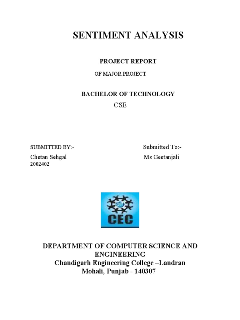6 Project Report Sem6 | PDF | Machine Learning | Support Vector Machine