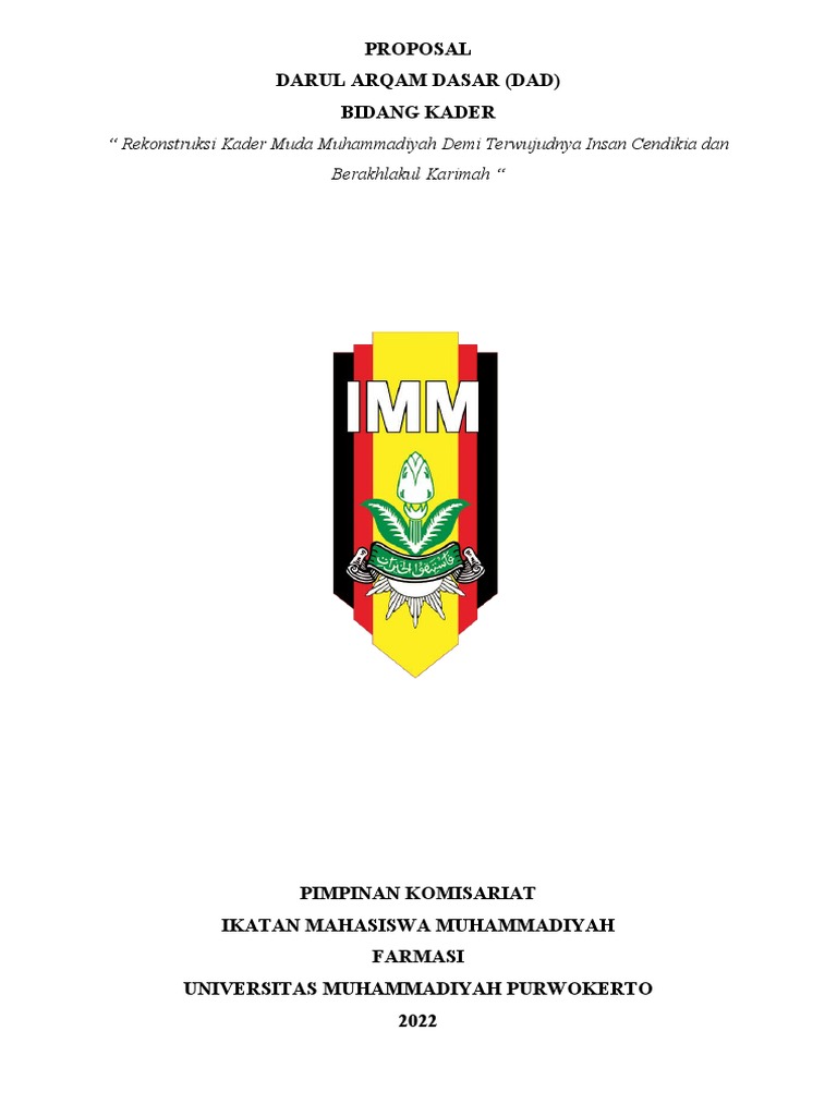 Proposal Dad PC Imm Banyumas | PDF