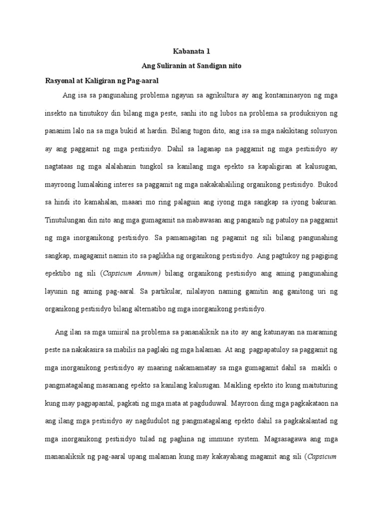 rationale (FINAL FORMAT).docx | PDF