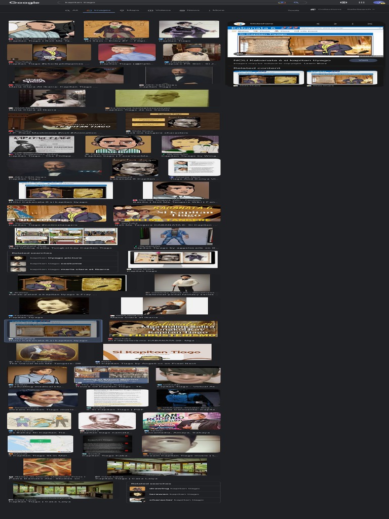 kapitan tiago - Google Search | PDF | Mass Media