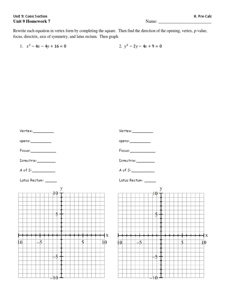 Kami Export - Unit 9 Homework 7 PDF | PDF | Mathematical Physics | Differential Topology