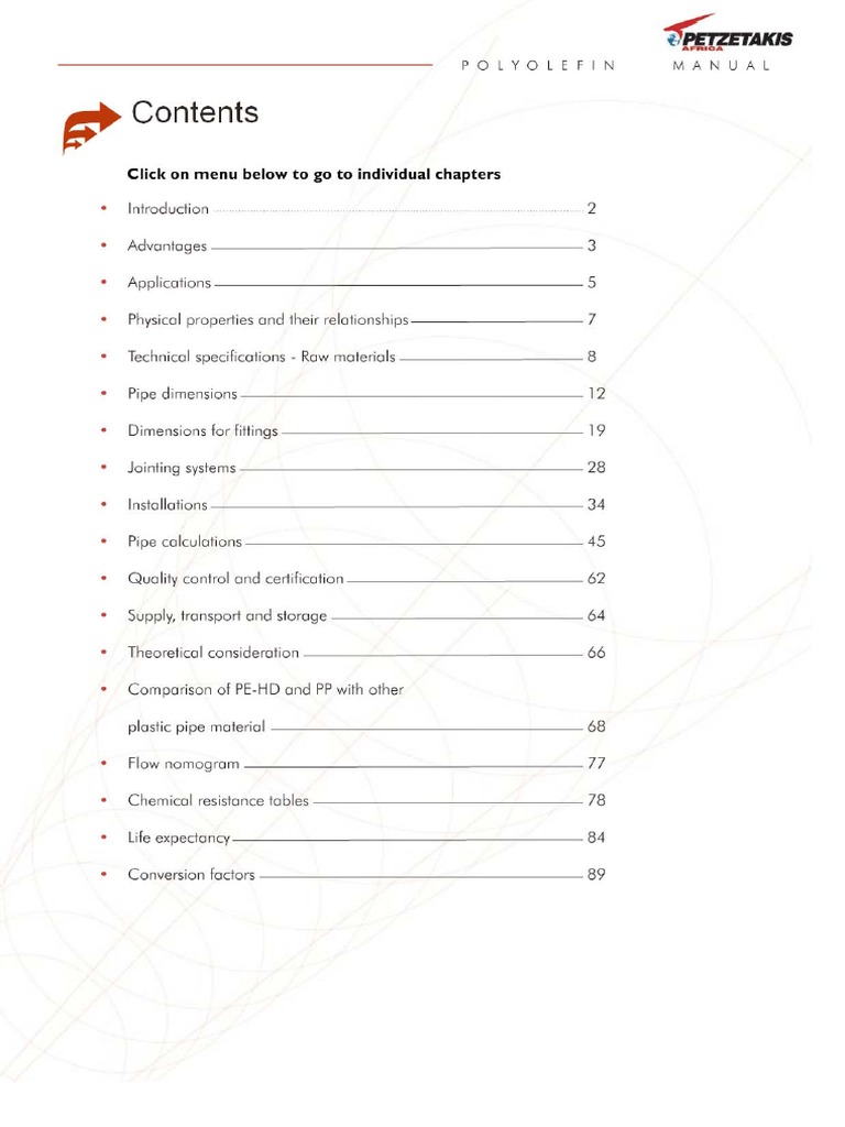 HDPE Pipe Design Manual | PDF