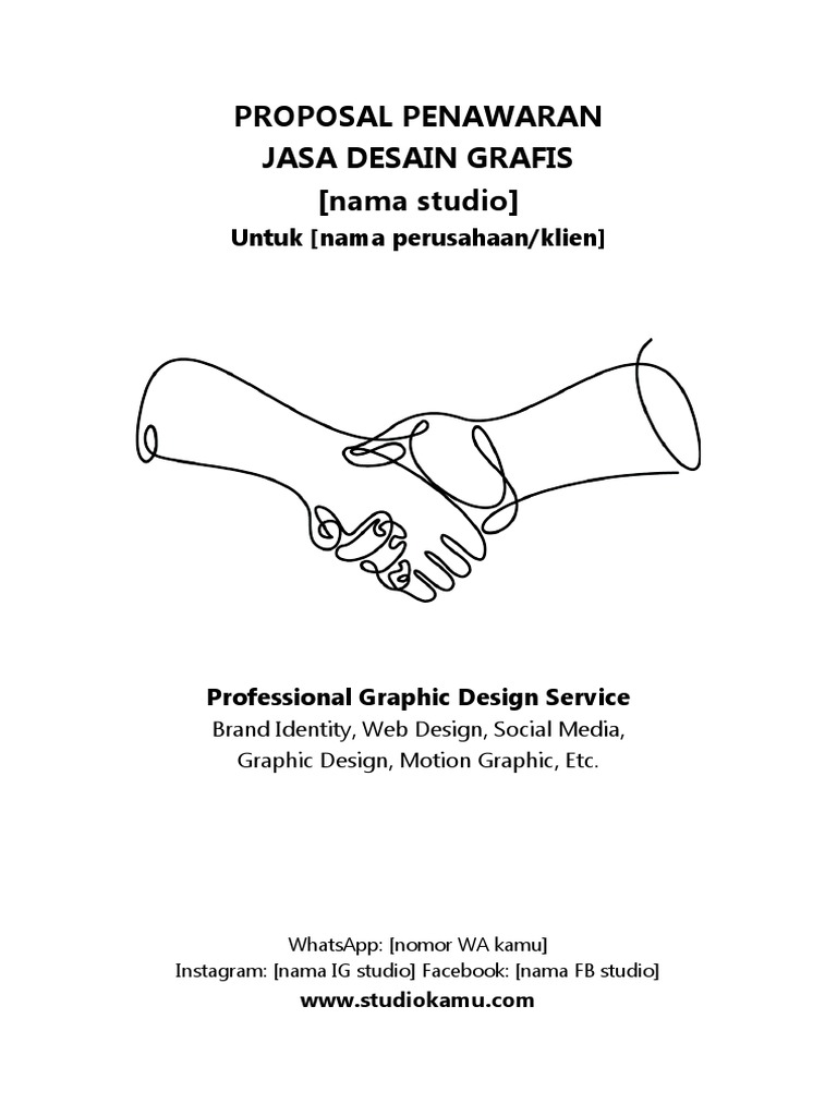Proposal Jasa Desain Grafis Profesional | PDF | Seni