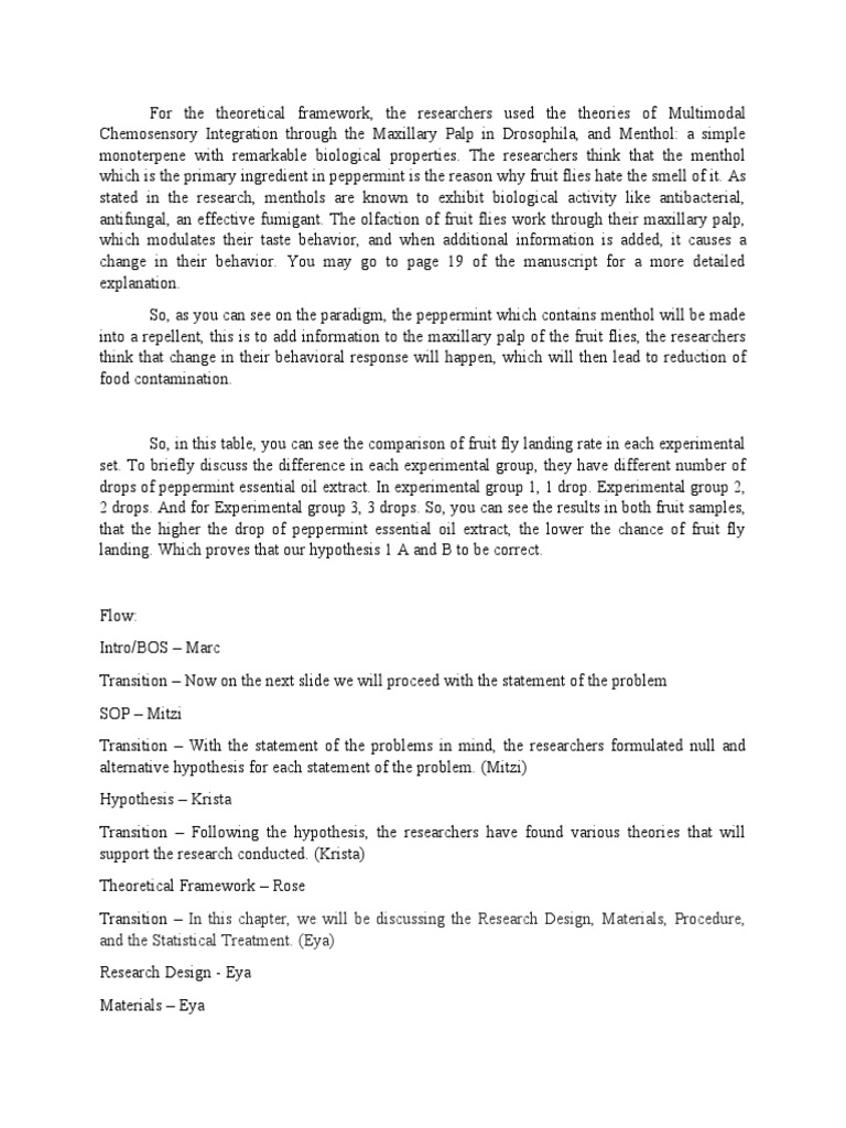 Final Defense Script | Download Free PDF | Hypothesis | Science