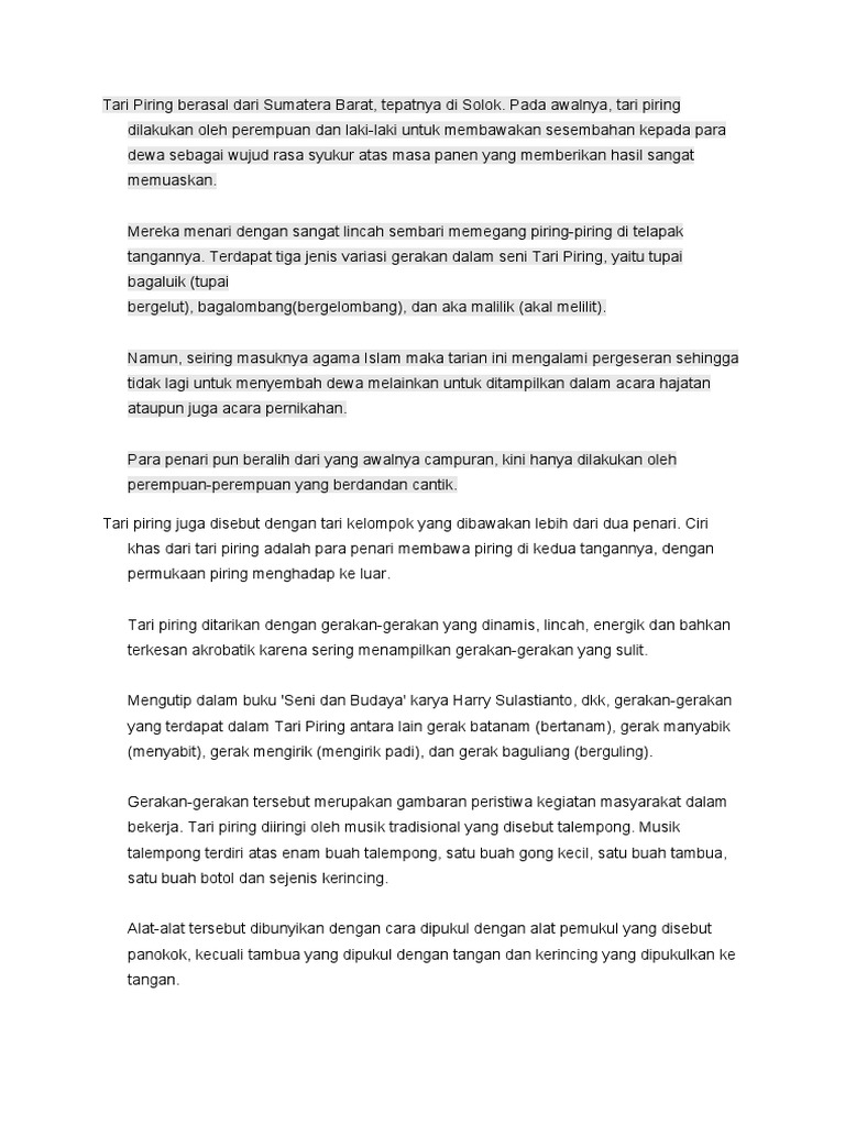 Sele Sele Tugas 1 Pendidikan Seni Di SD | PDF