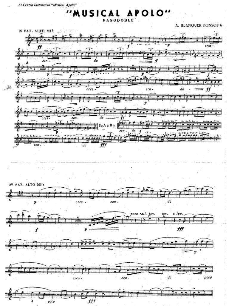 Musical Apolo-Papers | PDF