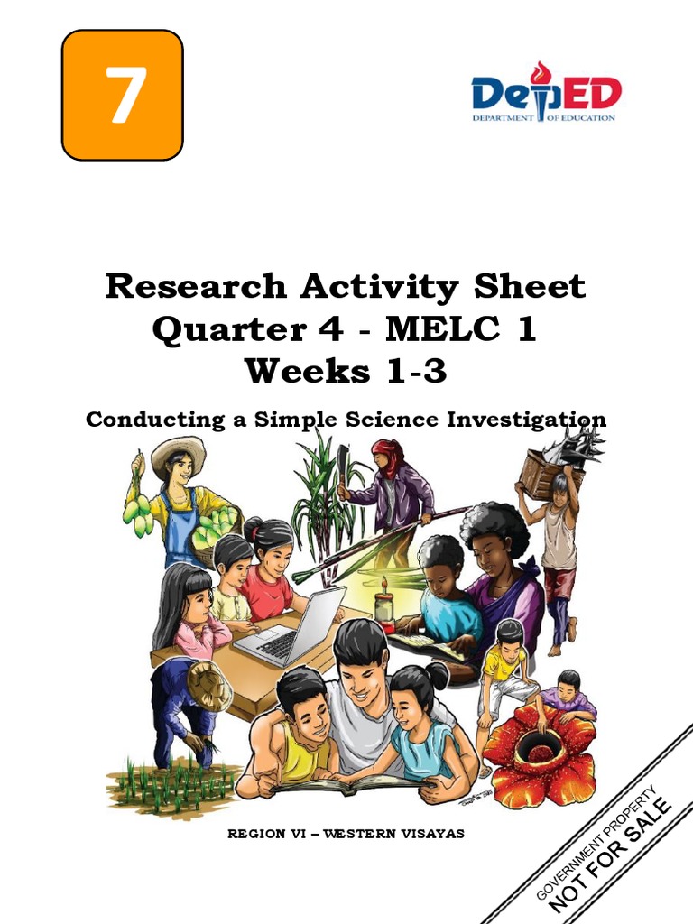 LAS Research 7 (GRADE 7) MELC 1 Q4 Week1-3 PDF | PDF | Learning ...