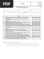 STI SP001 Monthly Inspection Checklist (6 Edition) | PDF | Leak | Nature