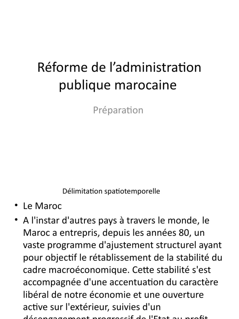 Reforme Adm Pub | PDF