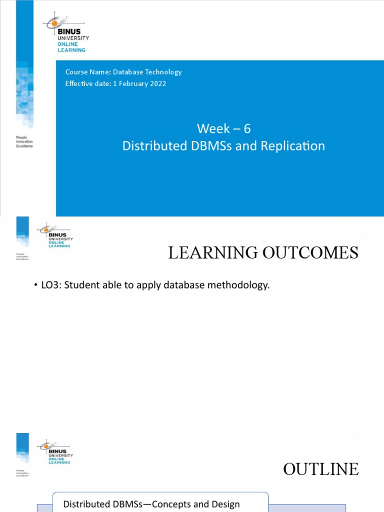 06 Distributed Dbmss And Replication Pdf