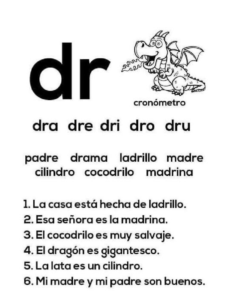 Grupos Consonánticos Con R | PDF