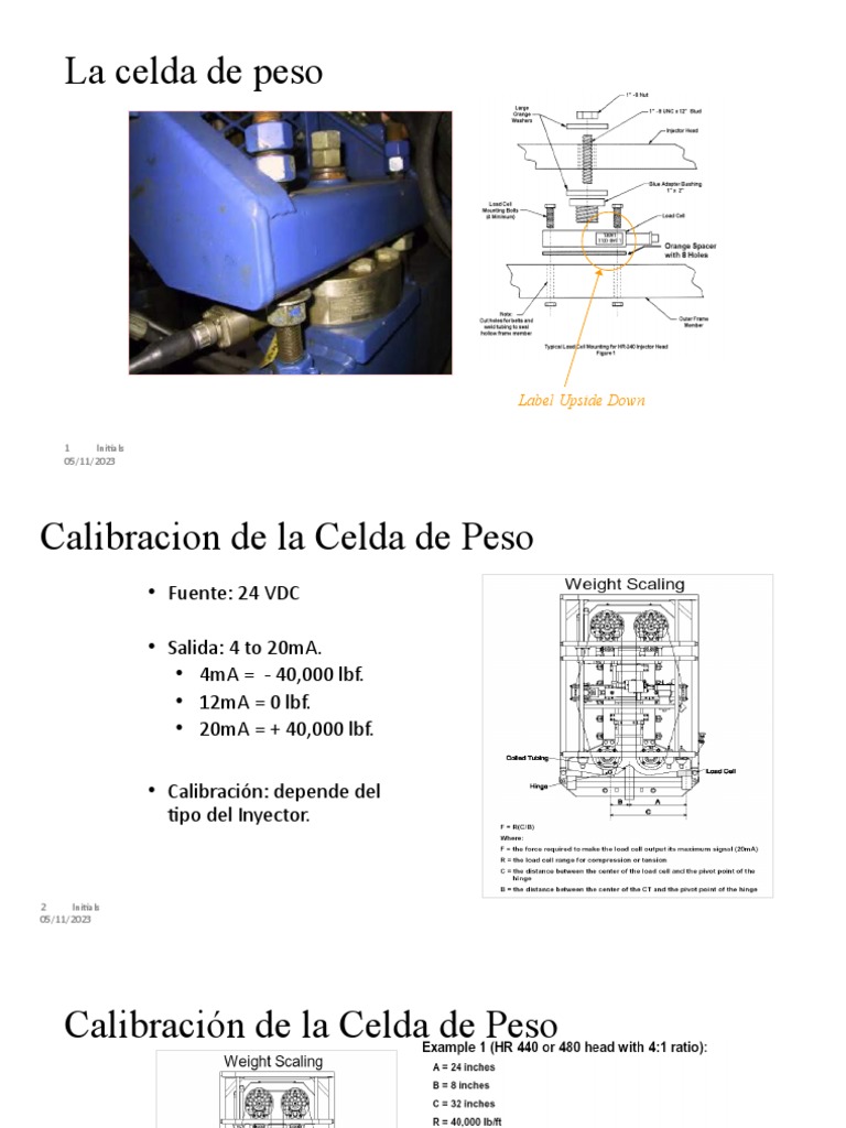 Celda de Peso | PDF