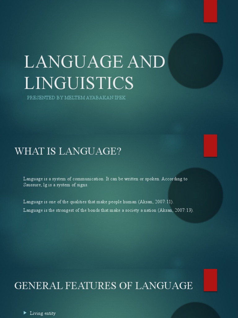 Language and Linguistics Basics | PDF | Linguistics | Phonology