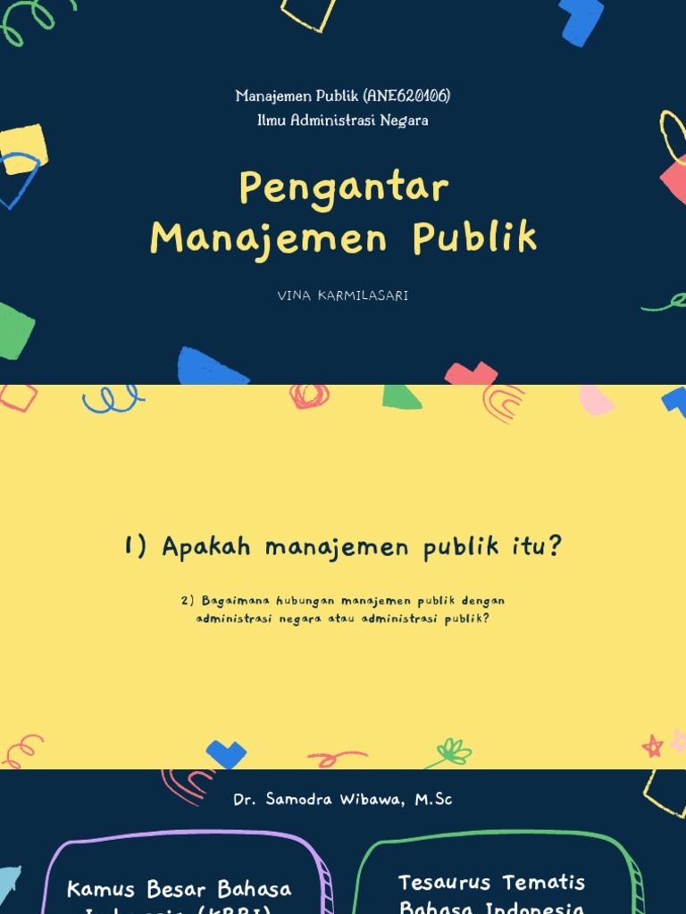 Pengantar Manajemen Publik 2023 PDF | PDF Pengantar Manajemen Publik 2023 PDF | PDF