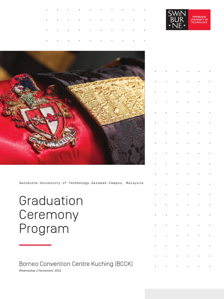 2 Nov Graduation Program Booklet PDF | PDF