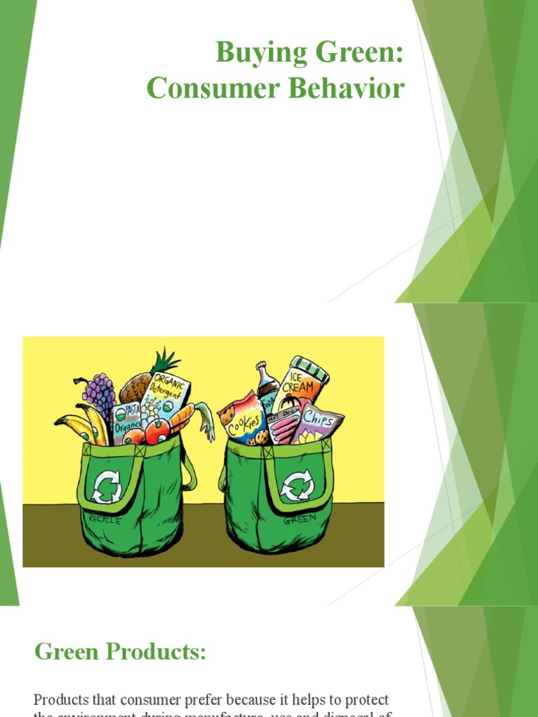 Case Study (Buying Green Consumer Behavior) | PDF