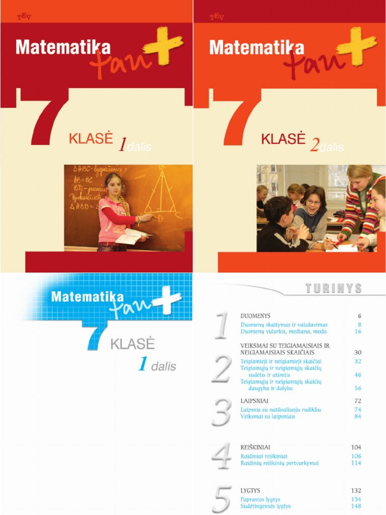 7kl, 1 Ir 2 Dalys PDF | PDF